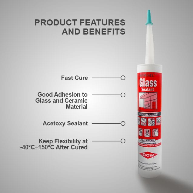 DOWSIL™ Glass Silicone Sealant