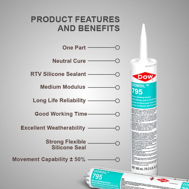 DOWSIL™ 795 Structural Glazing Sealant