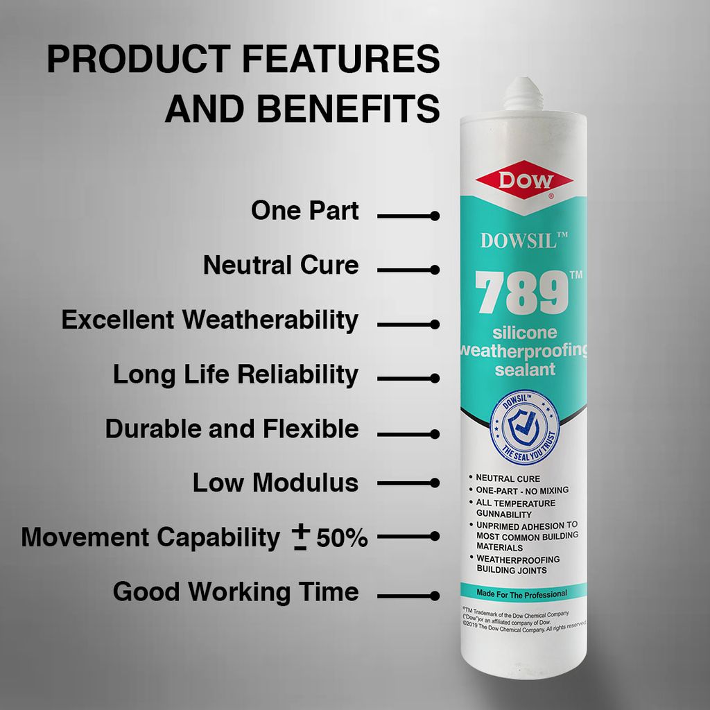 DOWSIL™ 789 Silicone Weather Proofing Sealant